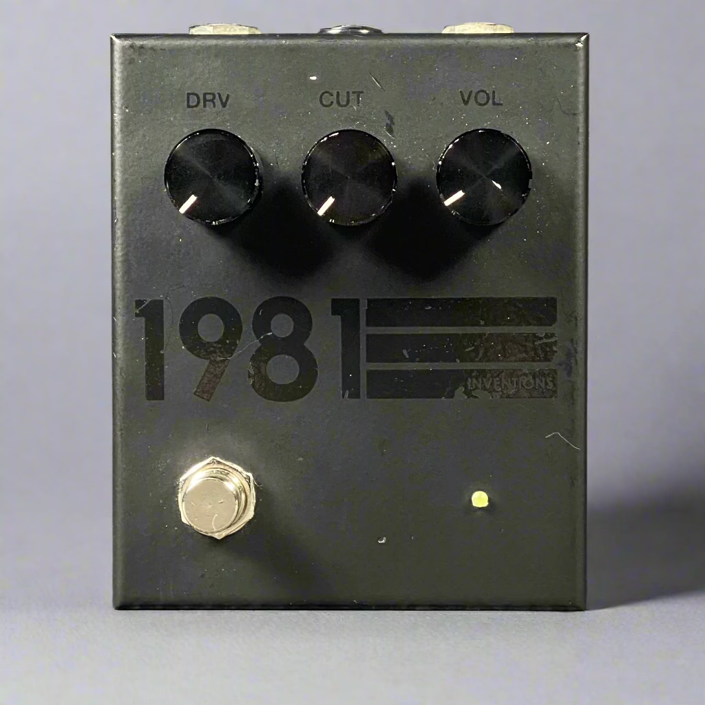1981 Inventions Drive Overdrive Pedal Blackout (used) | Metronome Music ...